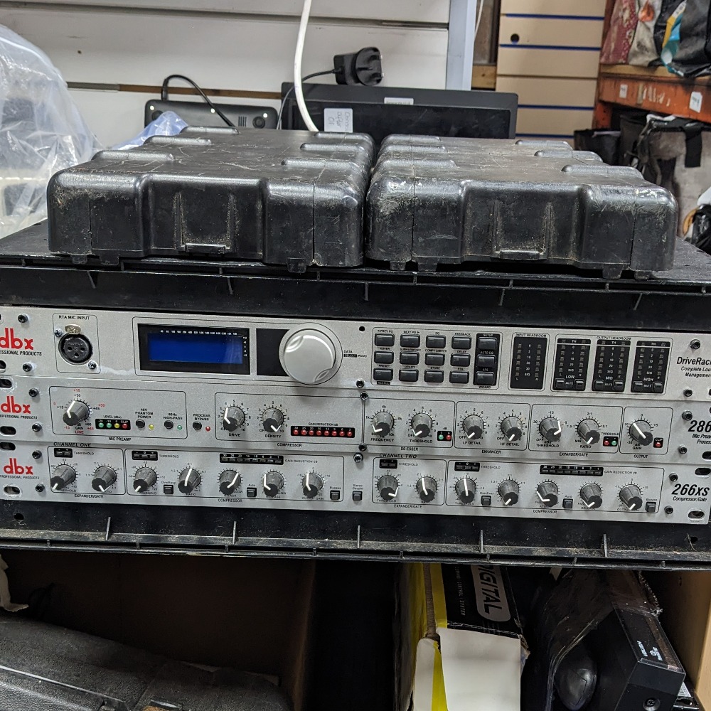 Pre-owned DBX Compressor / Preamp Driverack stack - Own4Less